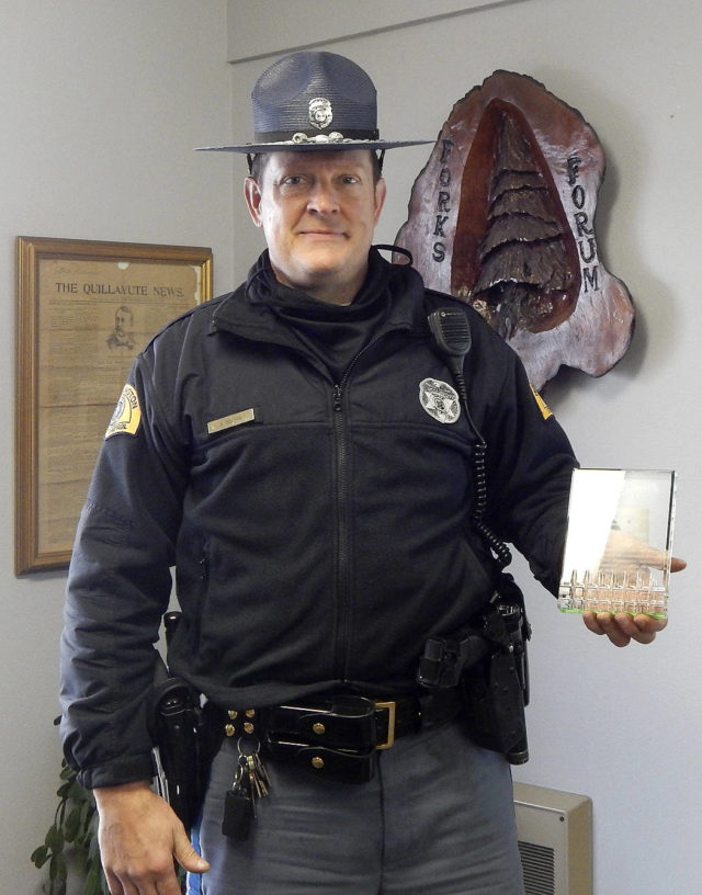 Trooper Allen Nelson 2019 Citizen of the Year | Forks Forum