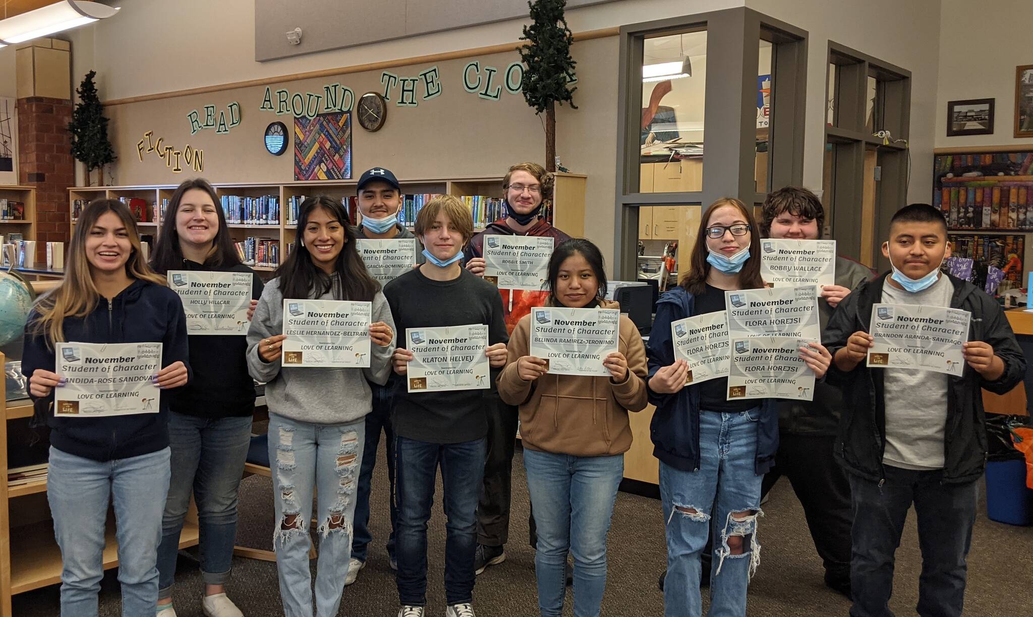 FHS Students of Character for November | Forks Forum