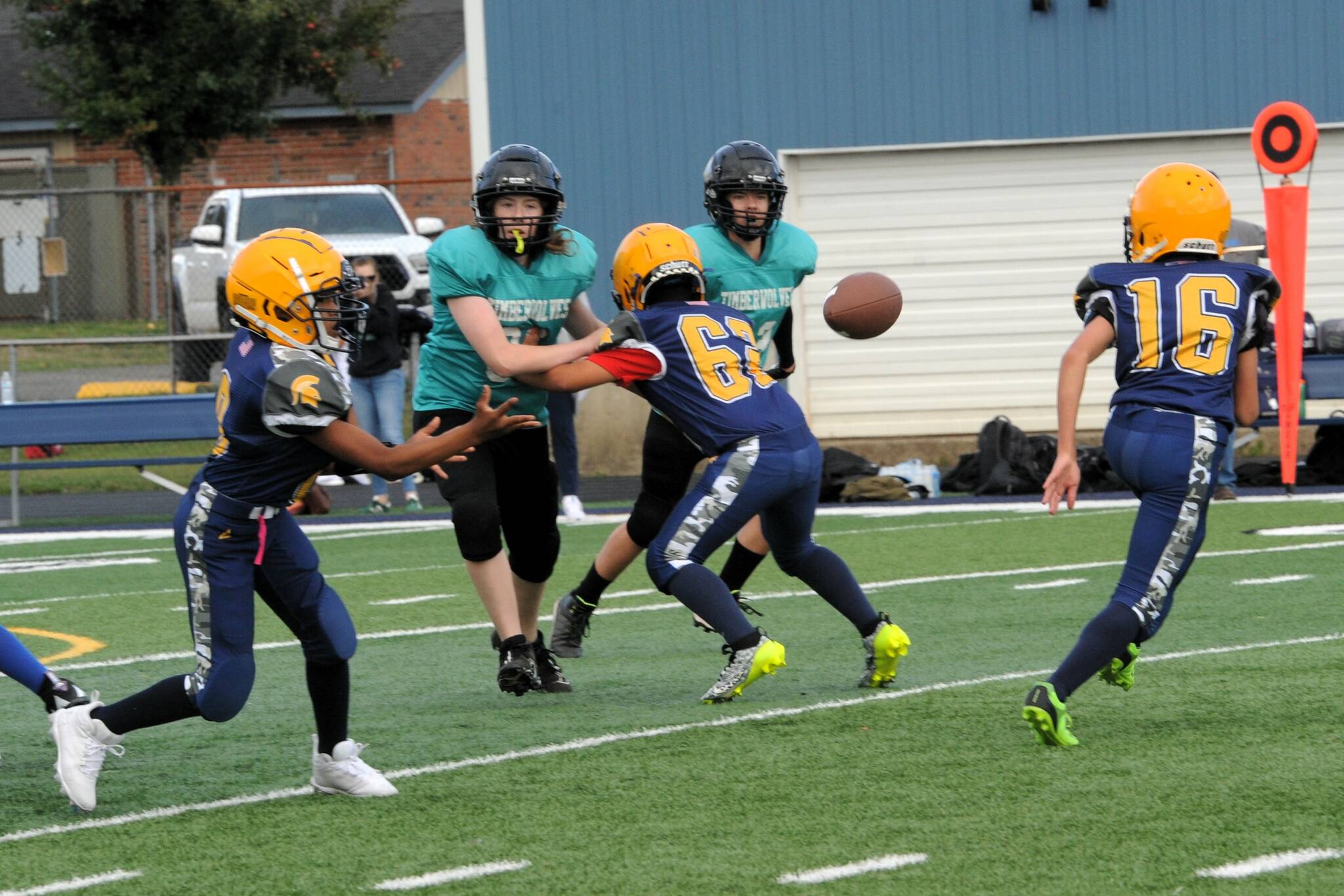 Spartan Jr. High Football Action | Forks Forum