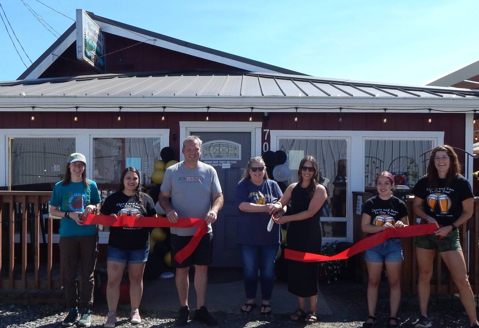 Westend Tip and Sip celebrates one year - Ribbon cutting ceremony ...