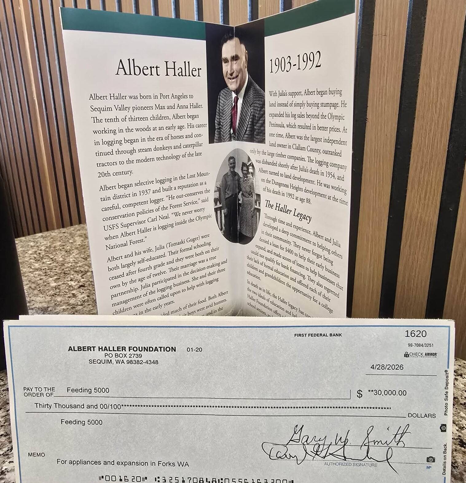 Feeding 5000 receives Haller Foundation Grant | Forks Forum